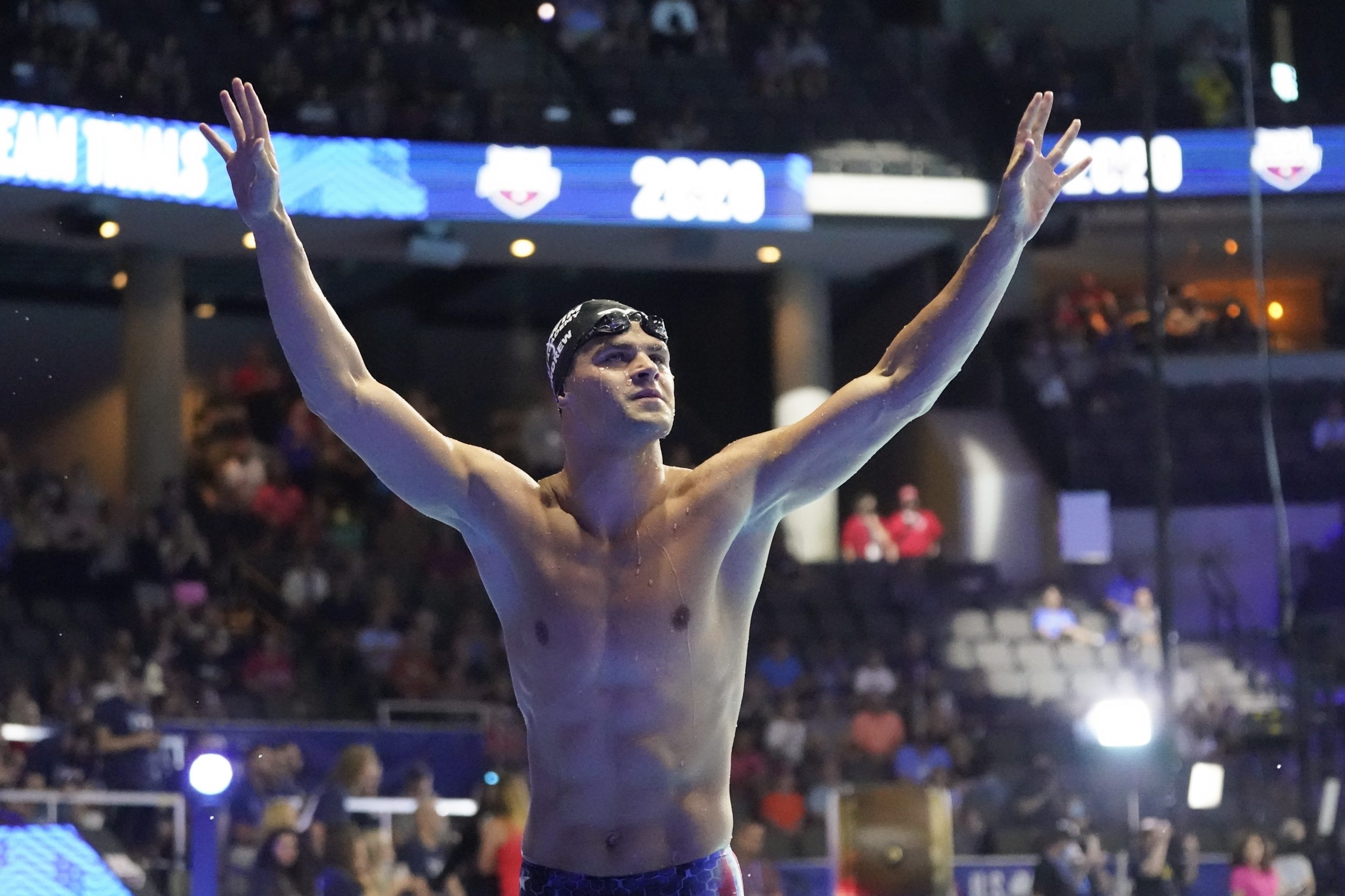 Former Lawrence-based swimmer Michael Andrew qualifies for Tokyo ...